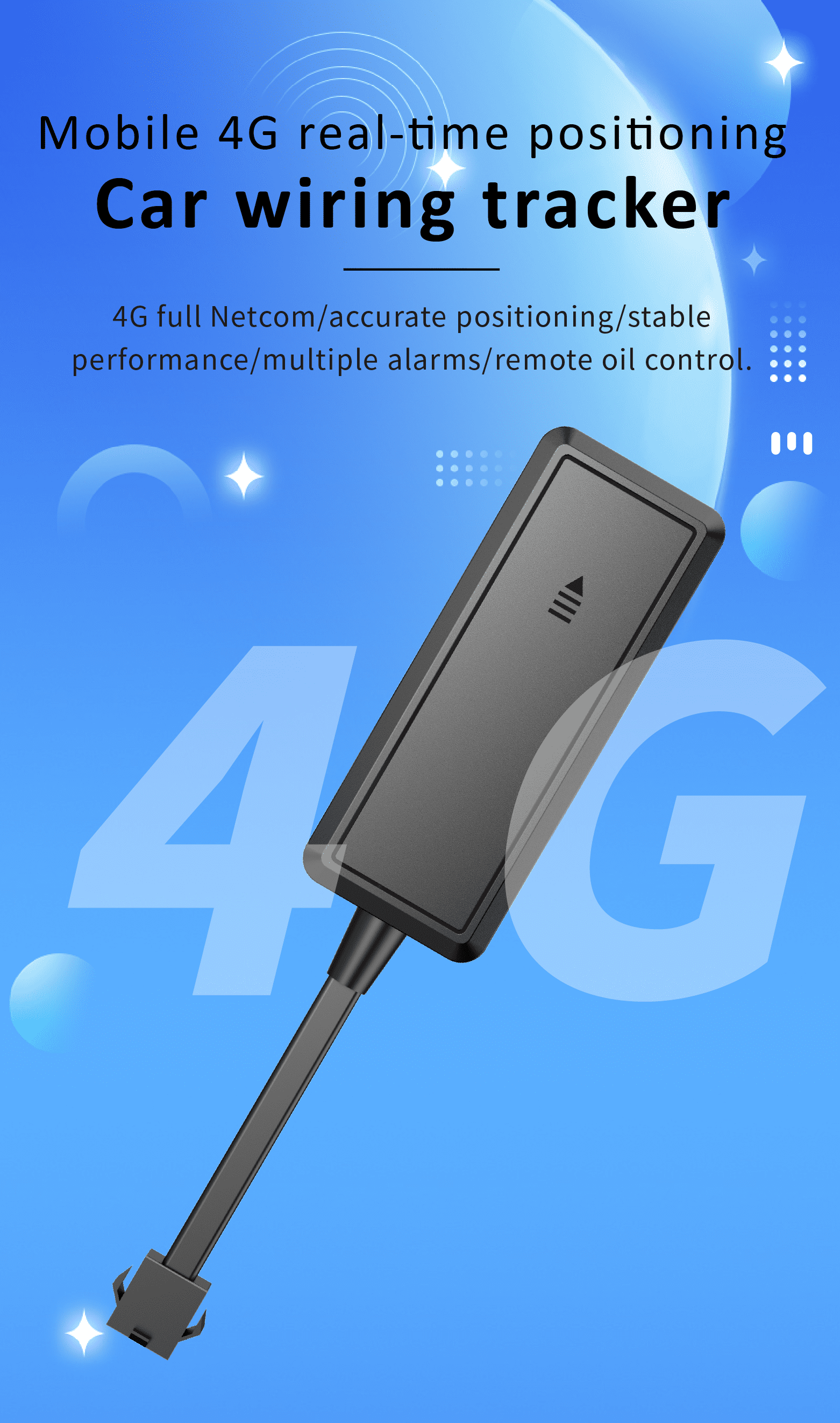 Universal GPS Vehicle Relay tracker A18 - ZOOBLL